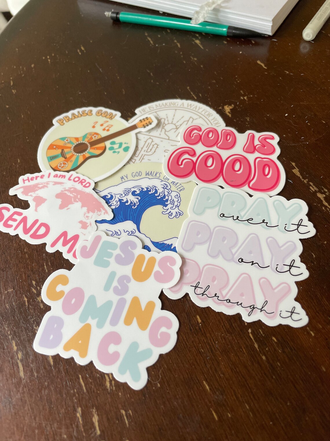 Christian Sticker Pack / Bible Verse Stickers / Christian Stickers ...