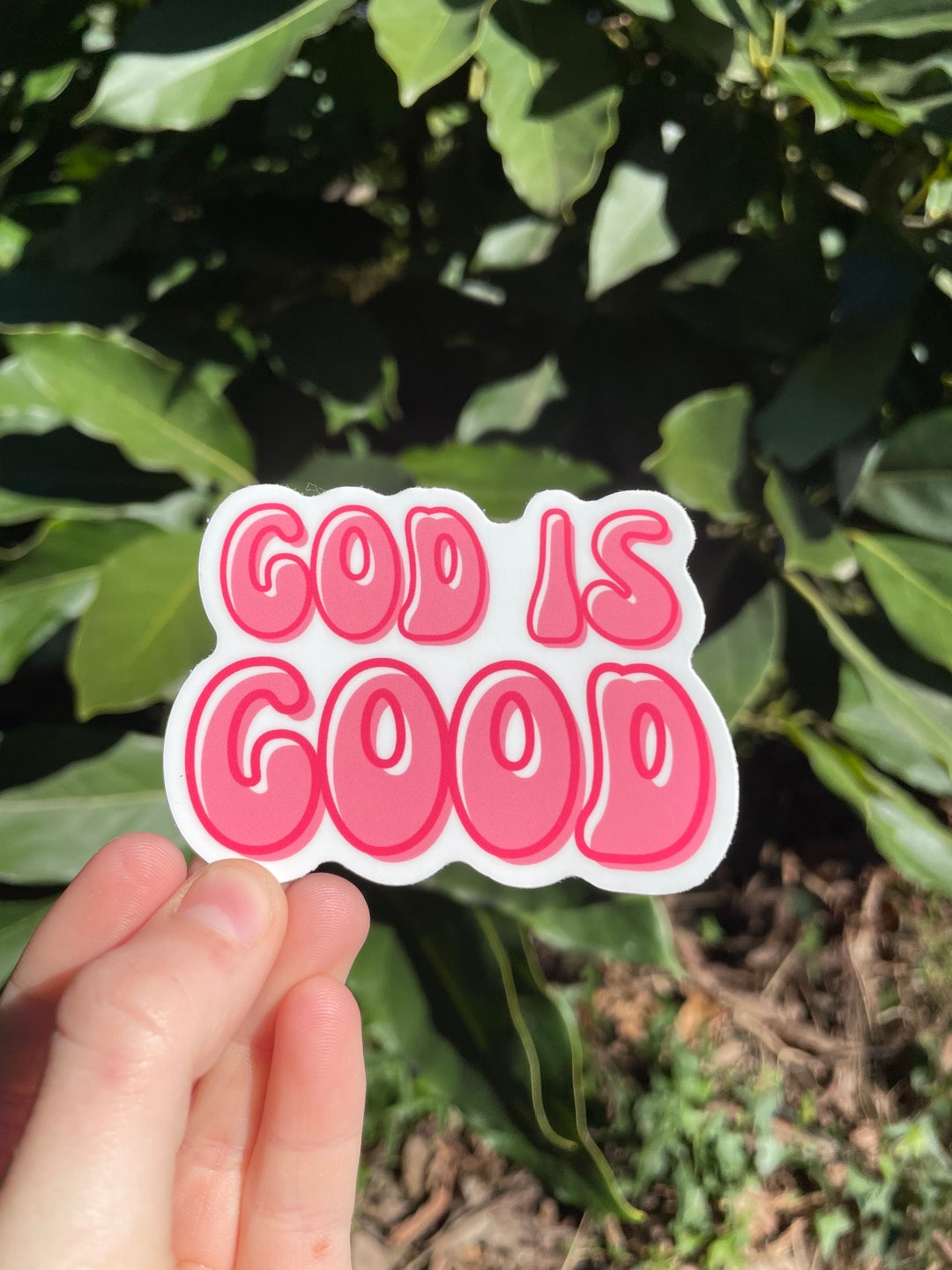God is Good Sticker / Bible Verse Sticker / Christian Sticker / Cute ...
