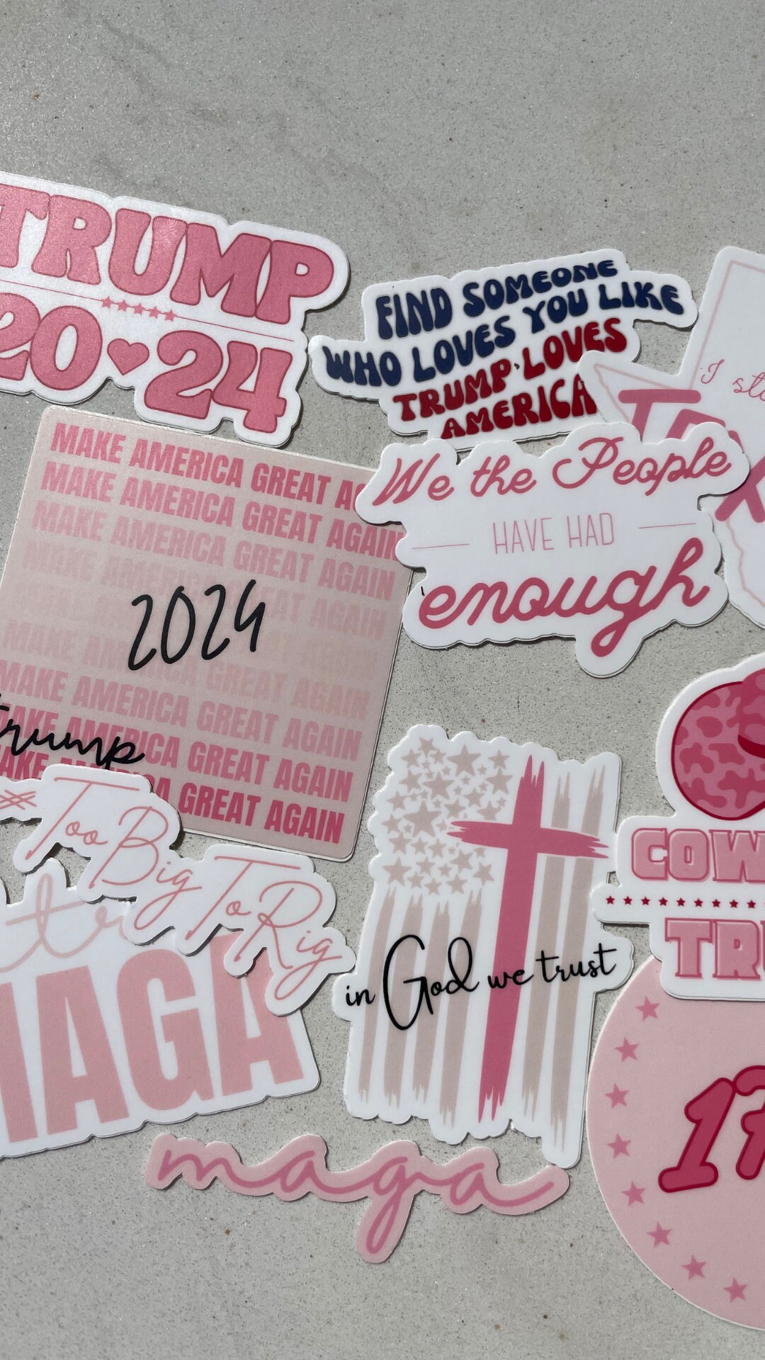 Customizable Republican Sticker Pack / Conservative Sticker Pack ...