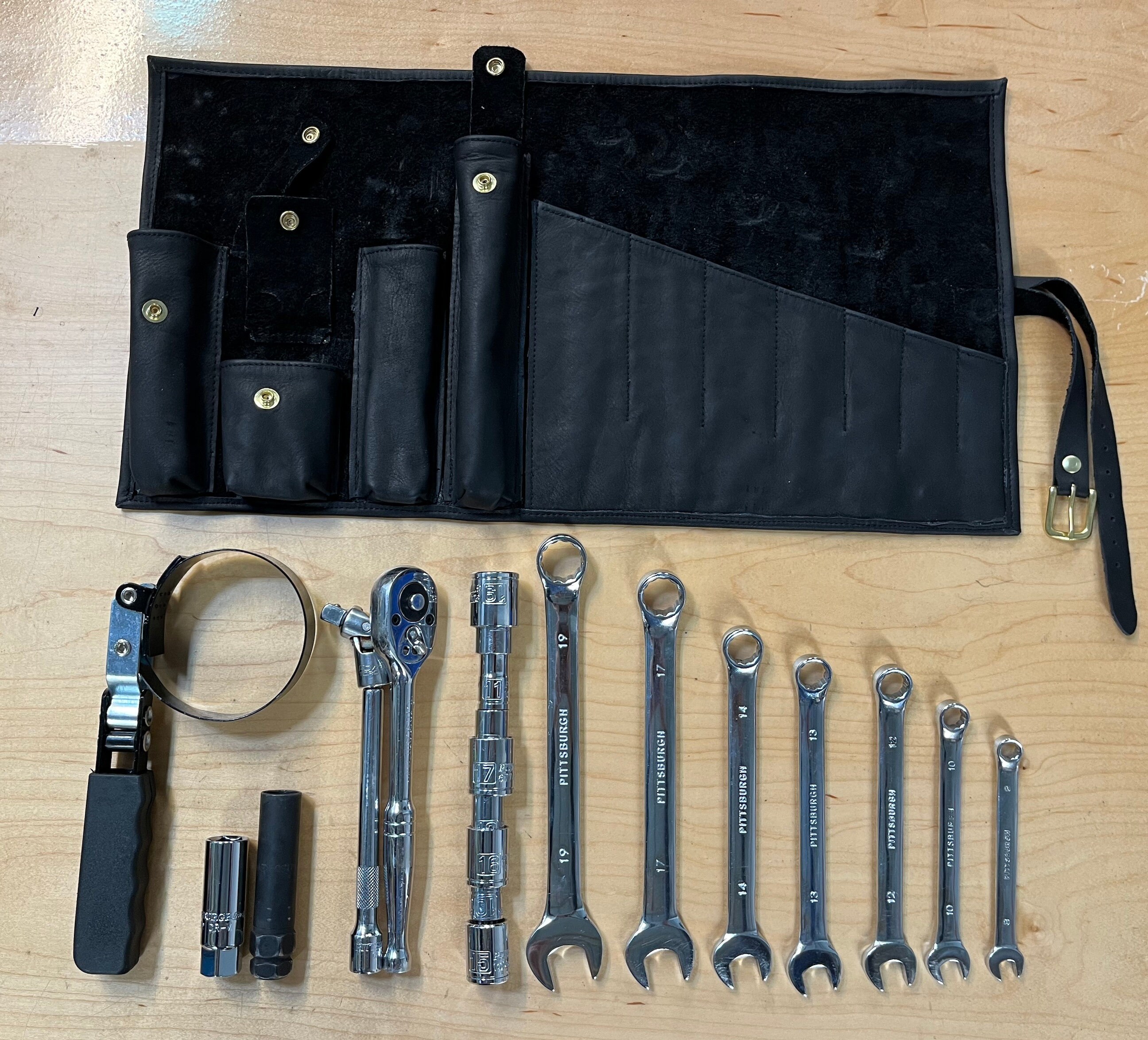 Vintage Style Car Tool Roll, Classic Style Tool Roll, Sonoma Car Tool ...