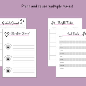 Self Love Workbook | Self Care Planner | Printable | Mindfulness ...