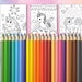 Digital Unicorn Coloring Pages | Printable Unicorn Coloring Book ...