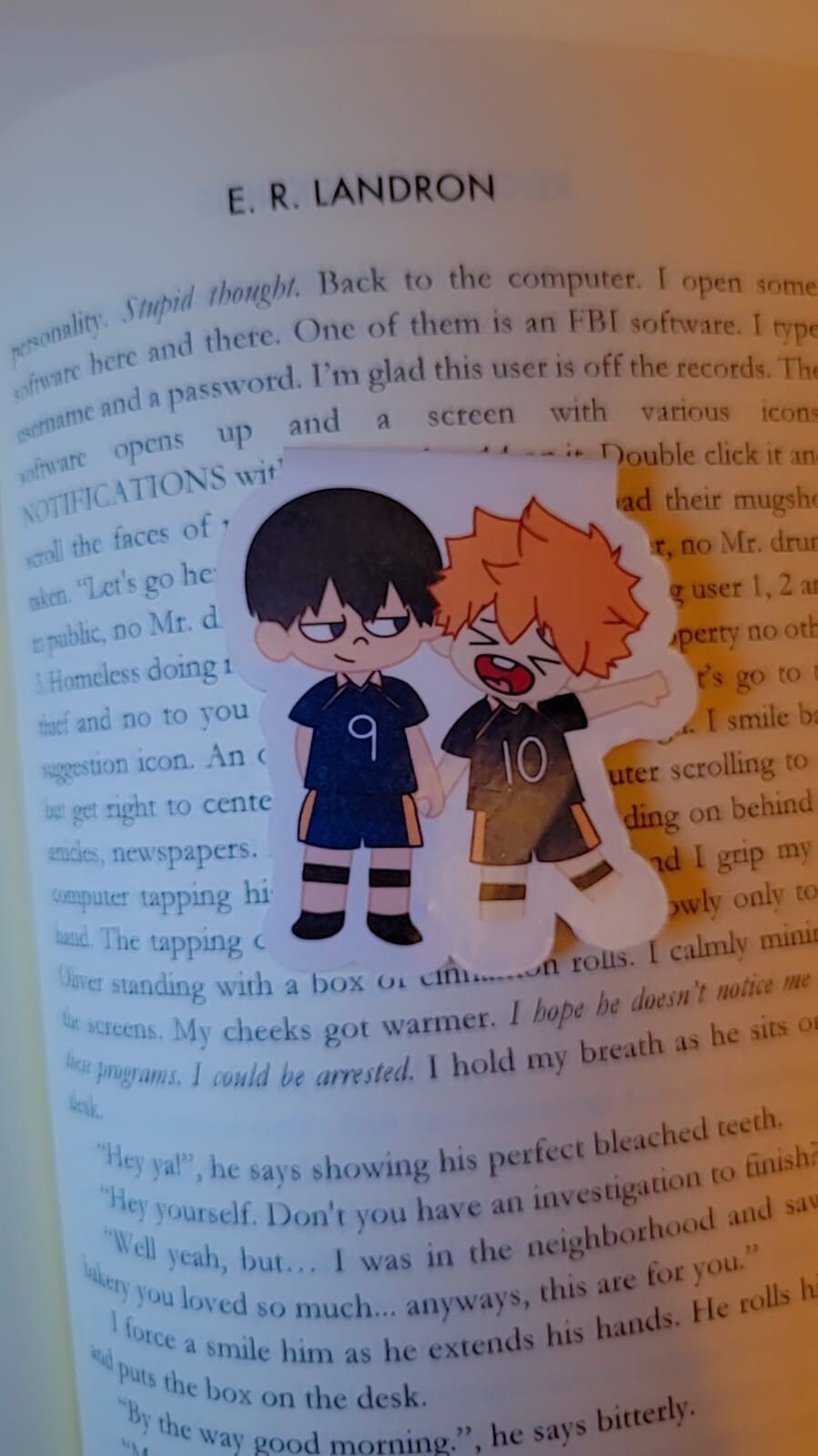 Haikyuu Boys Magnetic Bookmark - Etsy