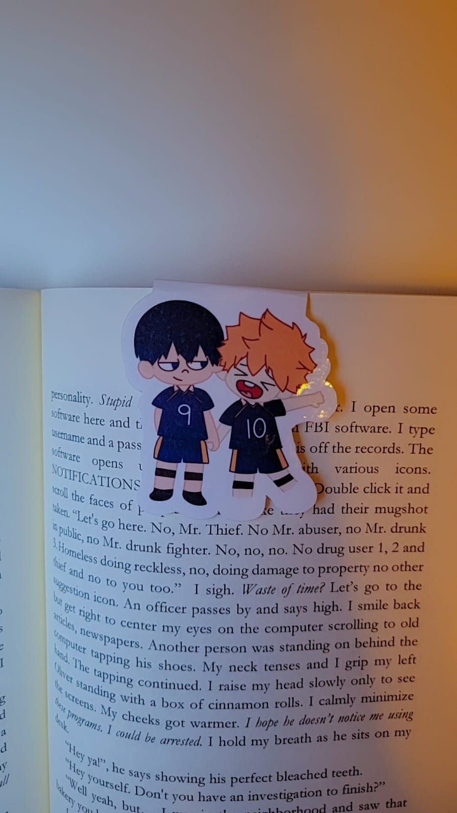 Haikyuu Boys Magnetic Bookmark - Etsy