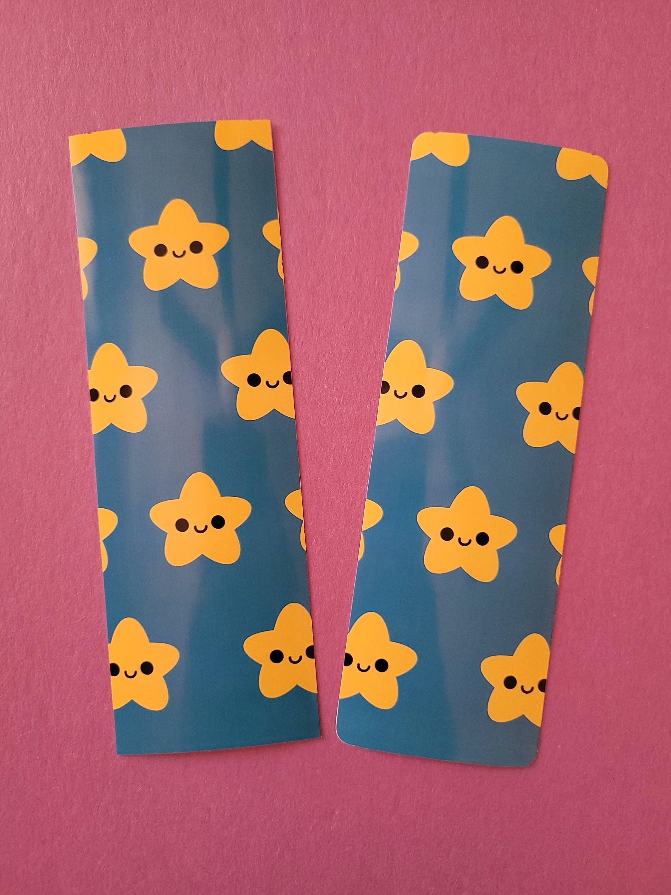 Star Bookmarks/ Classic Bookmarks/ Red, Purple, Blue and Orange Colored ...