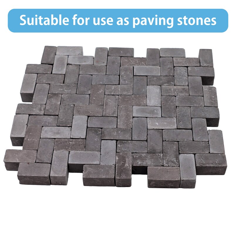 Realistic Dark Gray Plaster Miniature Bricks: Dollhouse, Diorama ...