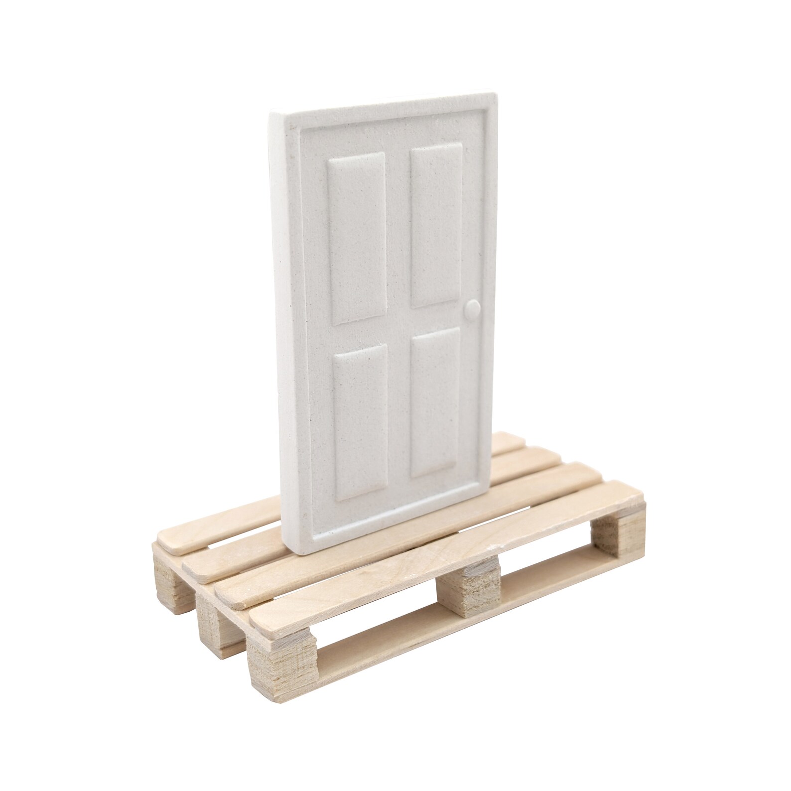 Realistic Miniature Plaster Door - Detailed Door for Dioramas and ...