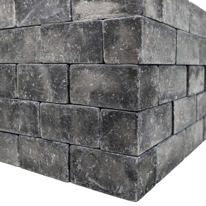 Realistic Miniature Cinder Blocks - Dark Grey, Weathered - Perfect for ...