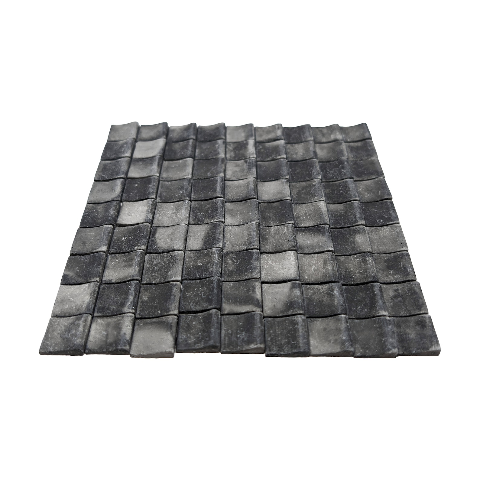 Ultra-realistic Miniature Japanese Kawara Roof Tiles - Weathered Dark ...