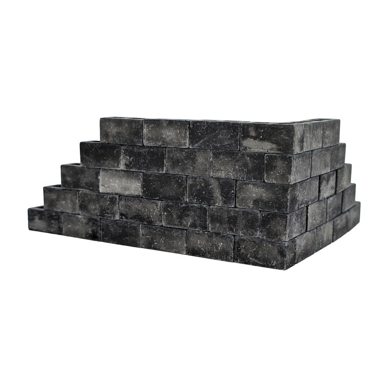 Miniature Cinder Blocks – Weathered Dark Grey, 1:12 Scale Diorama - Etsy