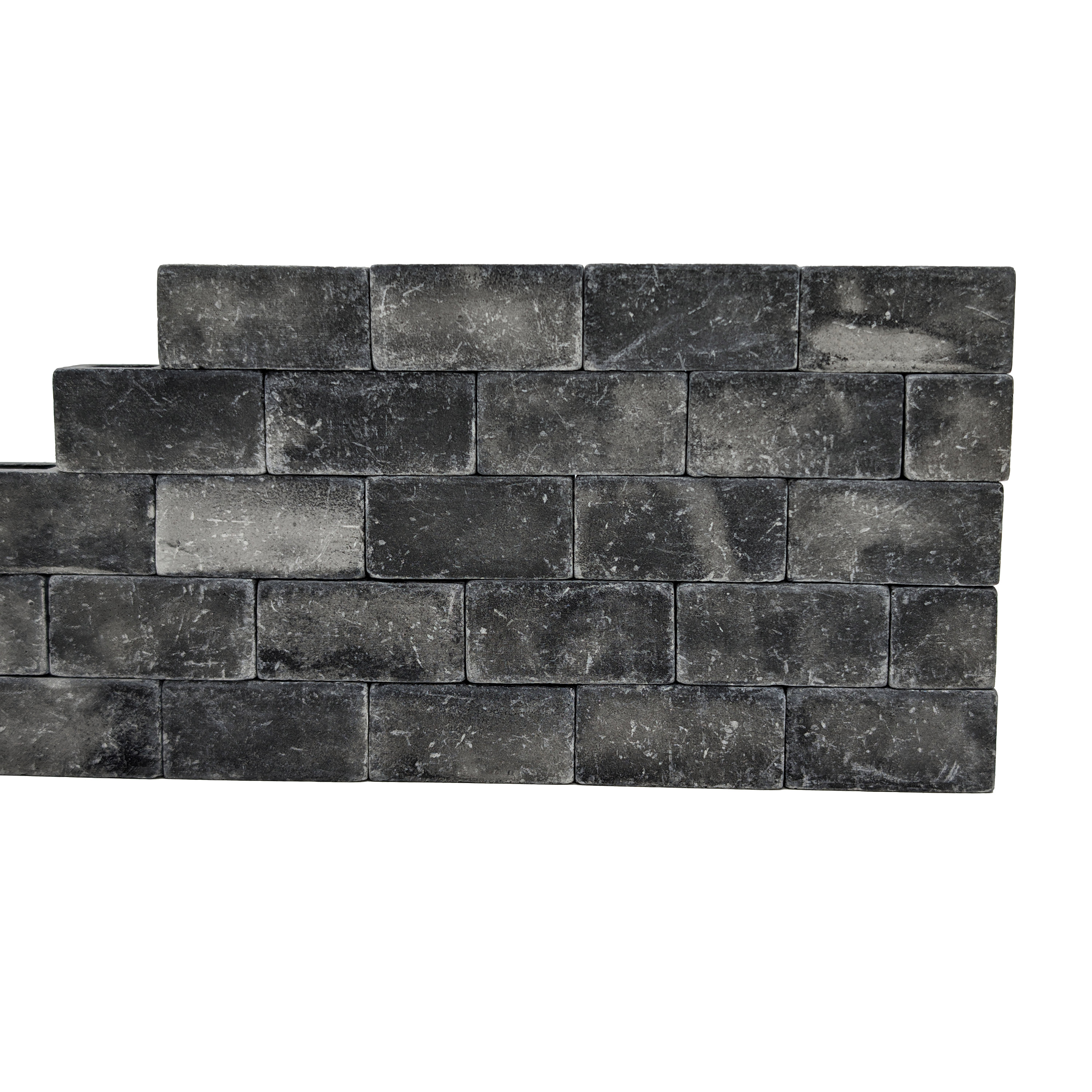 Realistic Miniature Cinder Blocks - Dark Grey, Weathered - Perfect for ...