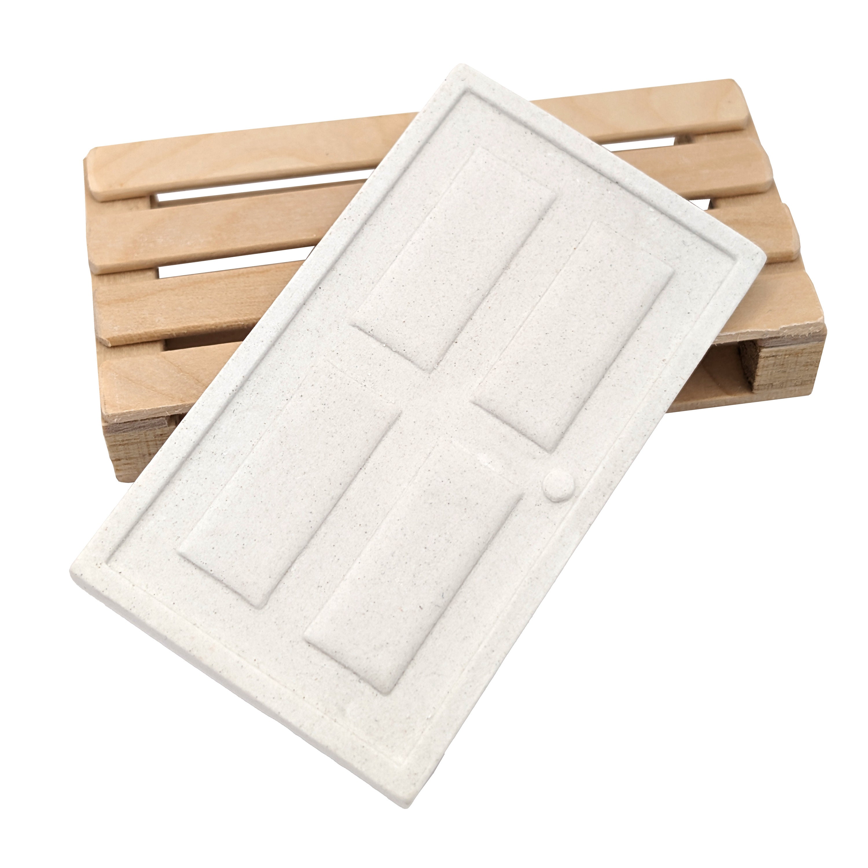 Realistic Miniature Plaster Door - Detailed Door for Dioramas and ...