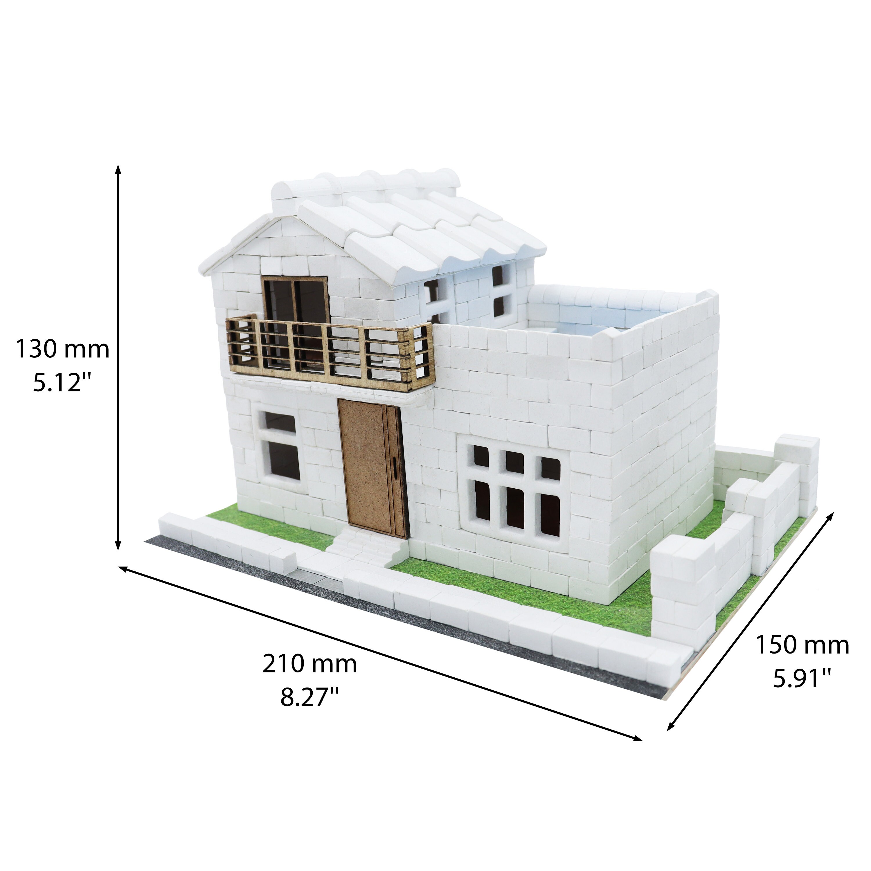 Become a Miniature Architect! Build a Japanese House With Large Roof ...