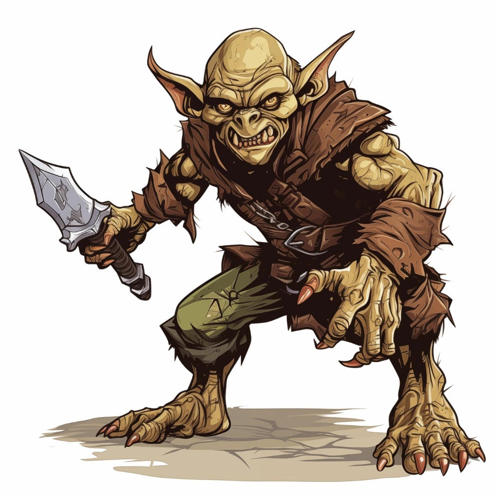 Dnd Monster Tokens - Goblins, Orcs & Ogres - Downloadable VTTRPG ...