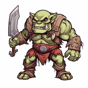 Dnd Monster Tokens - Goblins, Orcs & Ogres - Downloadable VTTRPG ...
