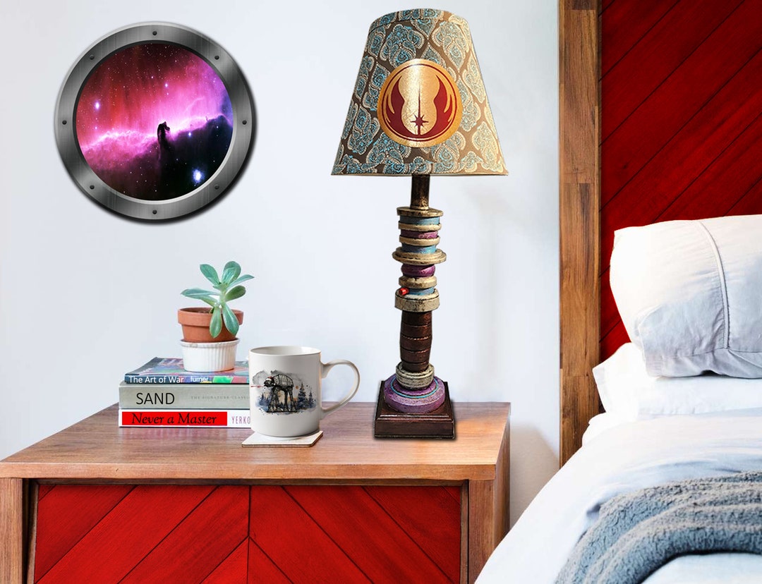 Star Wars Lightsaber, Star Wars Lamp, Jedi Lightsaber Lamp, Blue ...