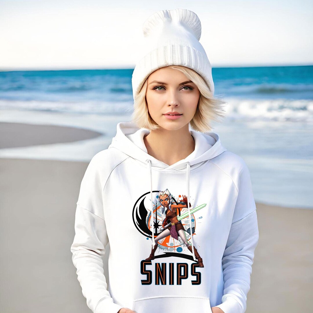 Ahsoka Tano Tribute Hoodie, Jedi Snips Sweatshirt, Star Wars Fan Gift ...