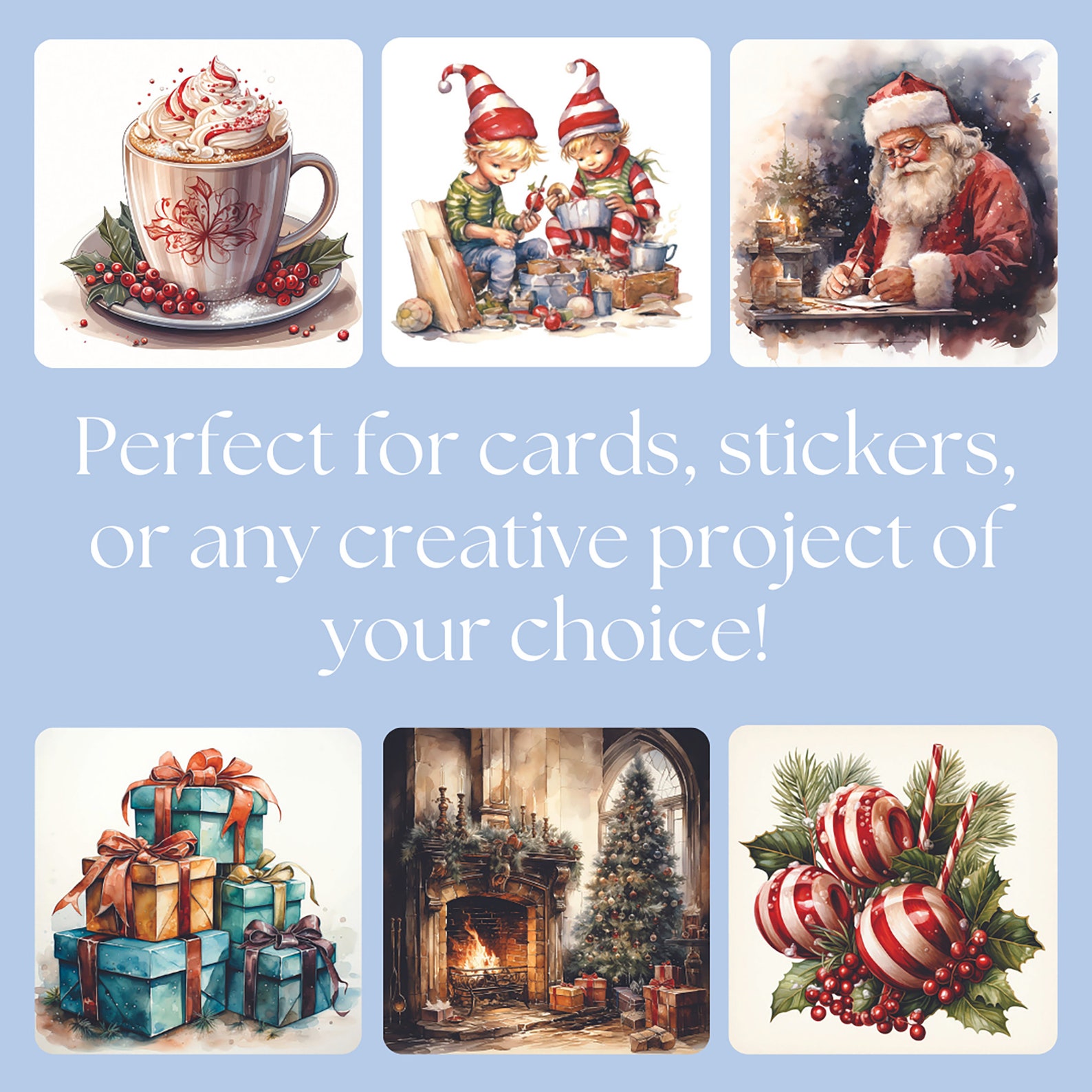 Winter Magic Clipart Bundle - Etsy