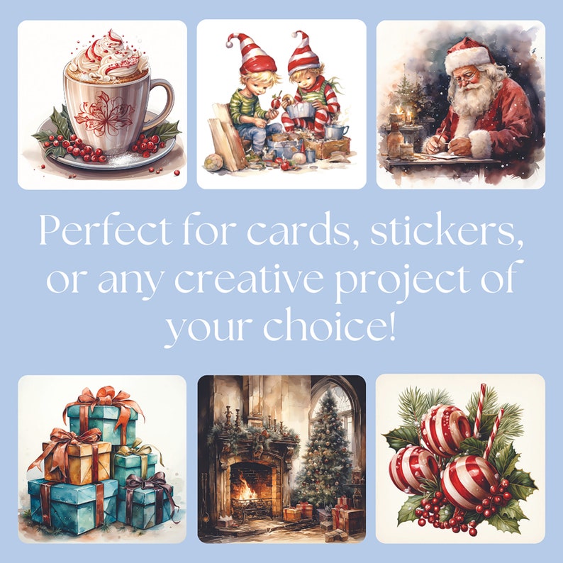 Winter Magic Clipart Bundle - Etsy