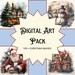 Winter Magic Clipart Bundle - Etsy