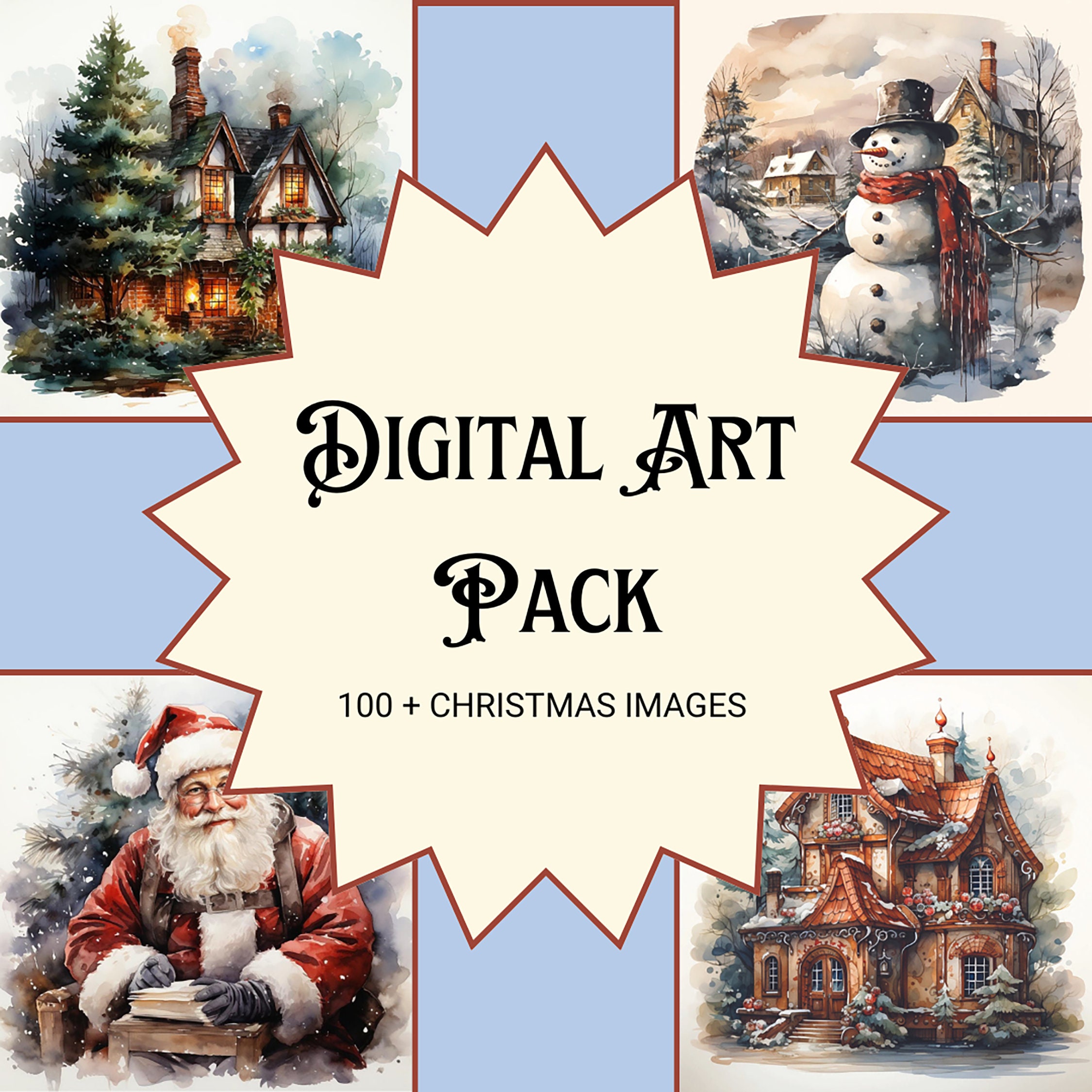 Winter Magic Clipart Bundle - Etsy