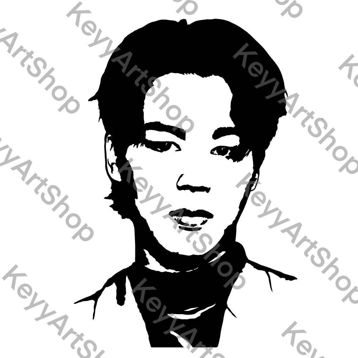 Jimin BTS Svg Cut File for Cricut, Jimin Bts Sublimation, Jimin Bts ...