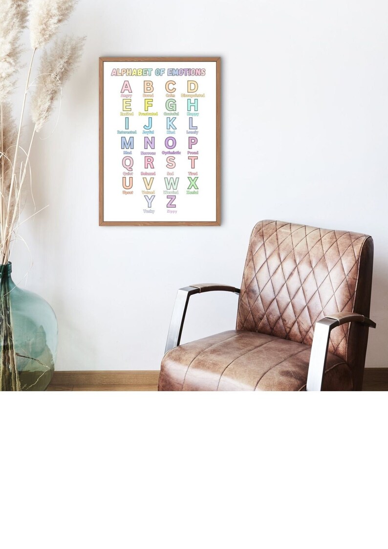 Alphabet of Emotions - Etsy