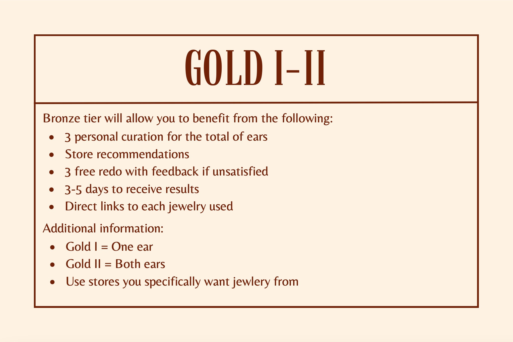 Ear Styling Piercing Curation Gold II - Etsy