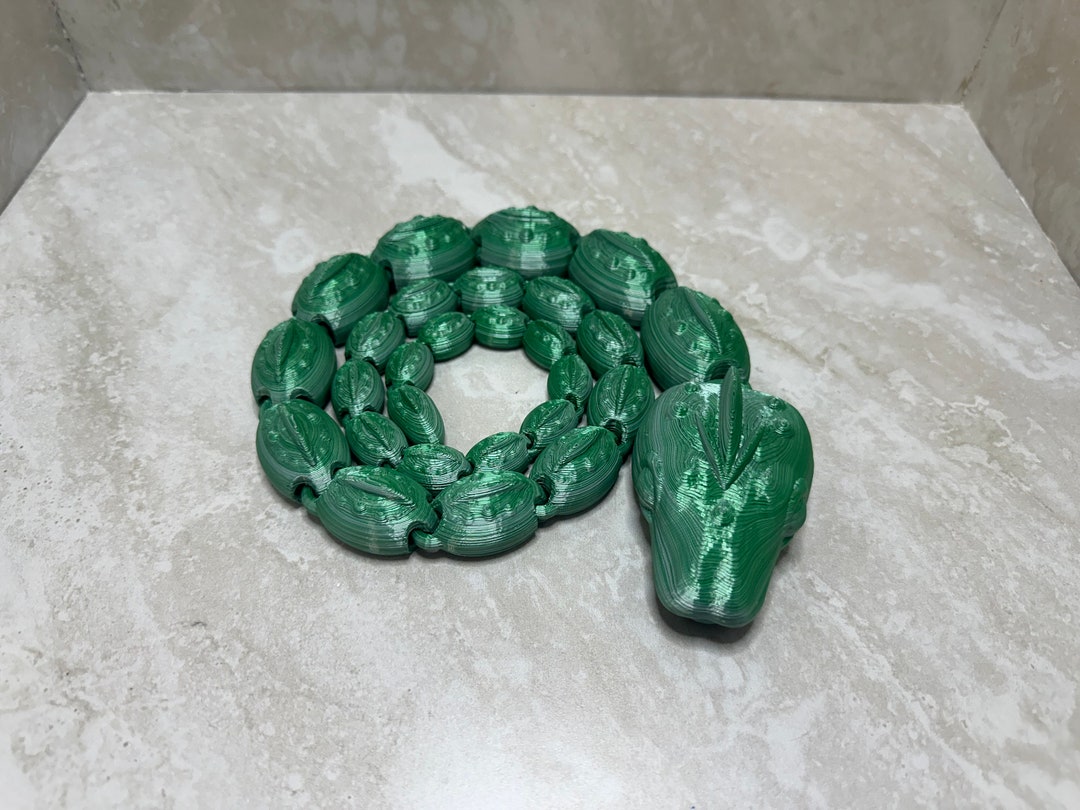 Articulated Snake 3D Printed Snake - Etsy