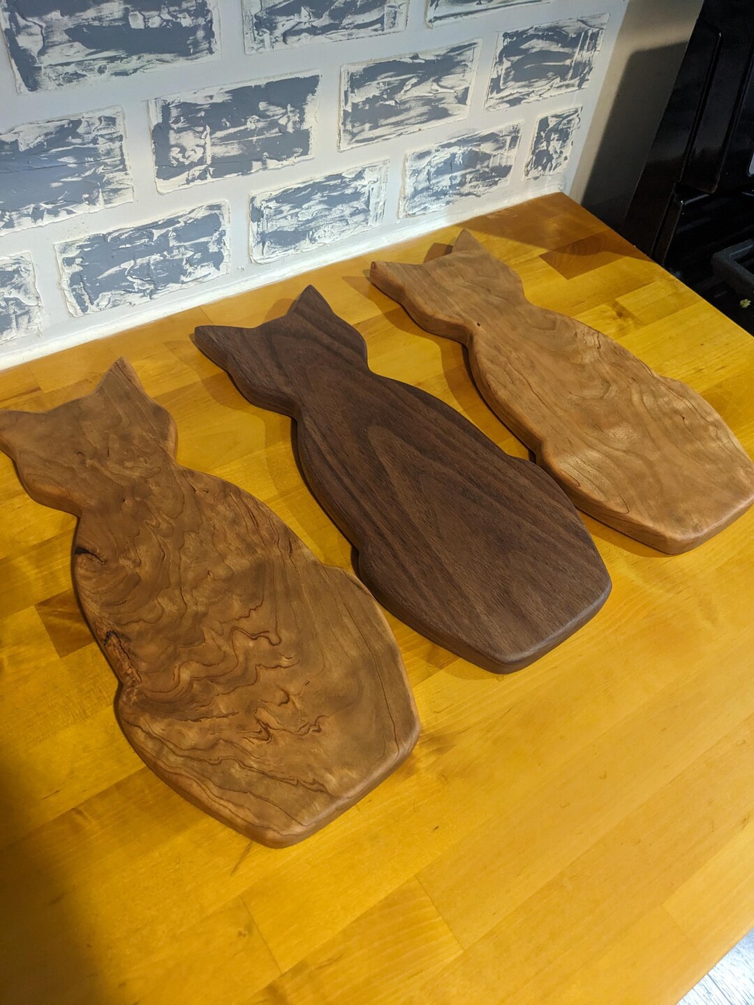 Hardwood Cat Charcuterie Boards - Etsy