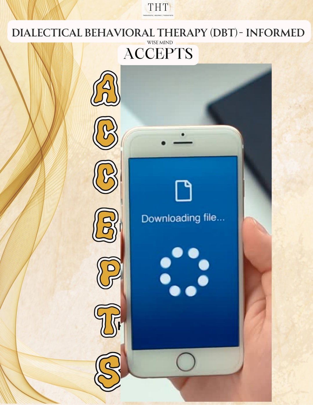 Dialectical Behavioral Therapy (DBT): A.C.C.E.P.T.S. - Etsy
