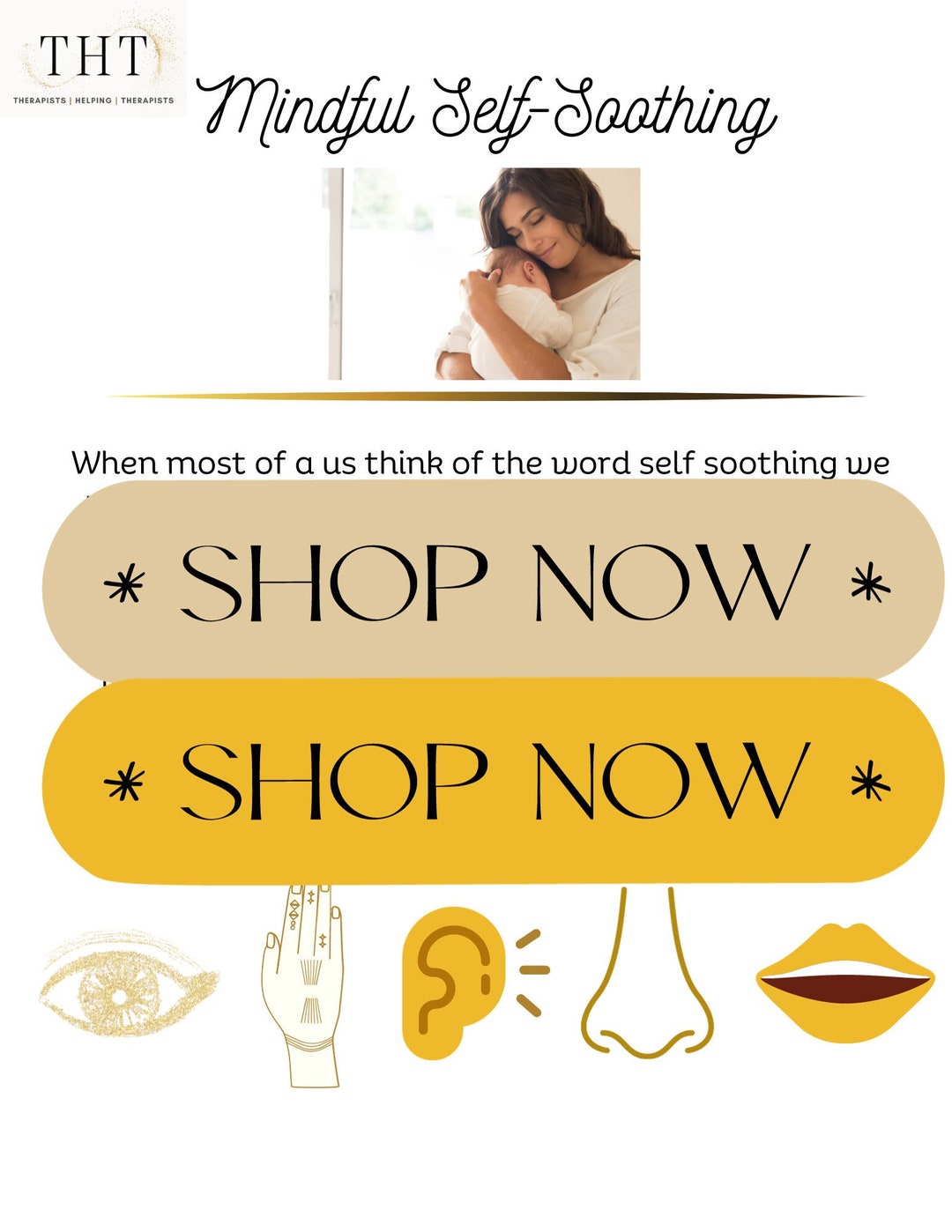 Mindful Self- Soothing PACKET - Etsy