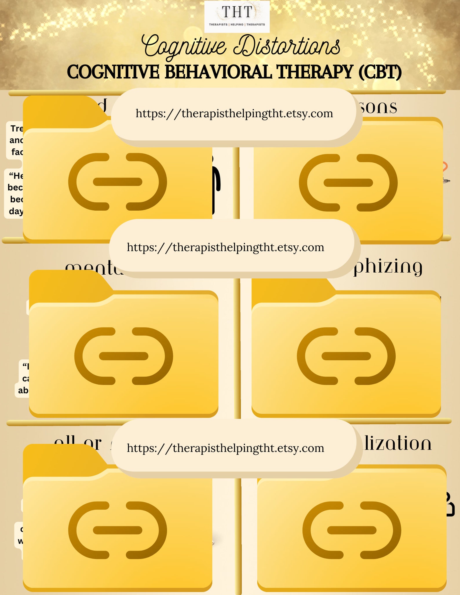 CBT 101 Worksheet Packet, What is CBT and What Are Cognitive ...