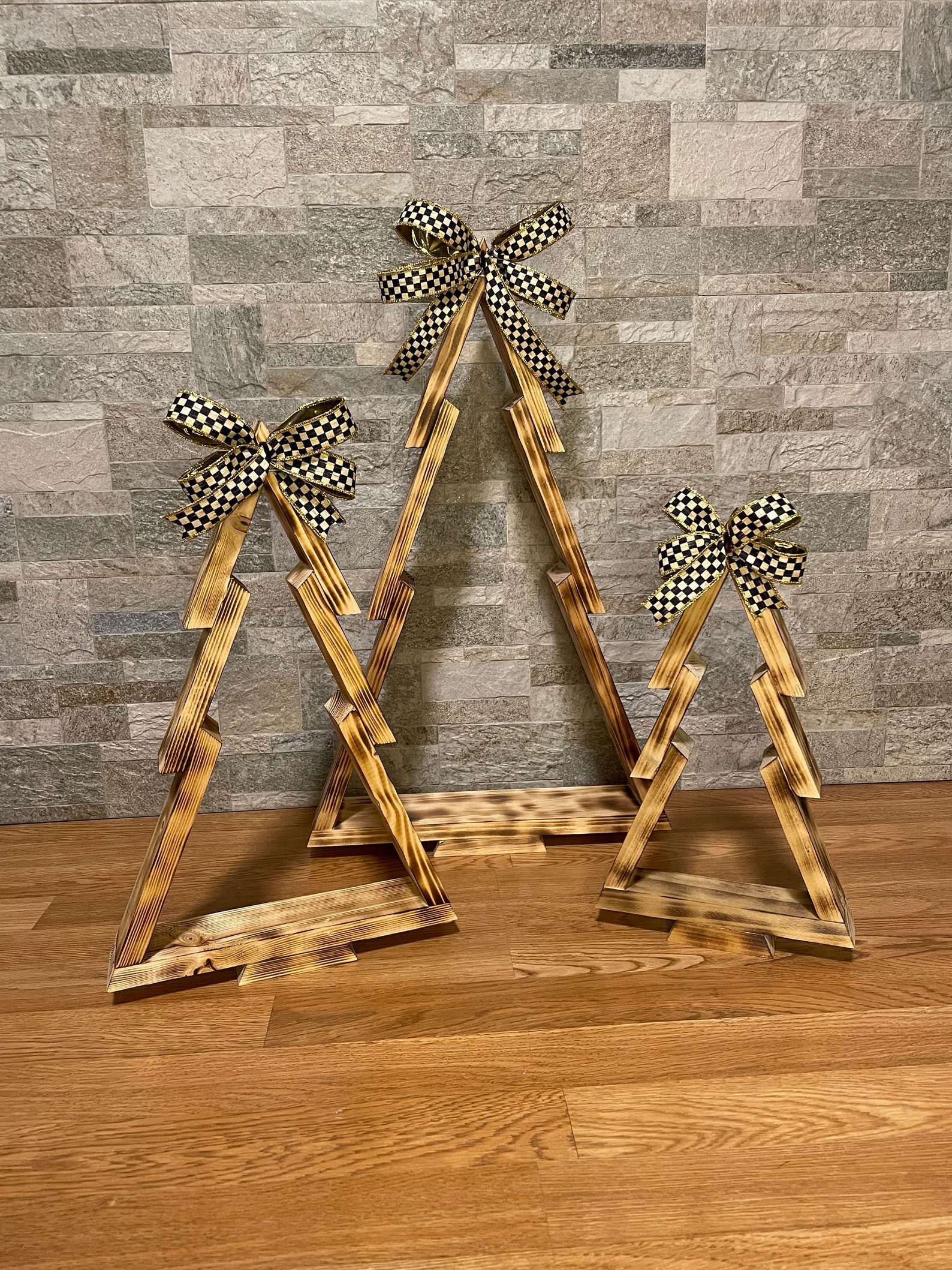 Wooden Cheistmas Trees - Etsy