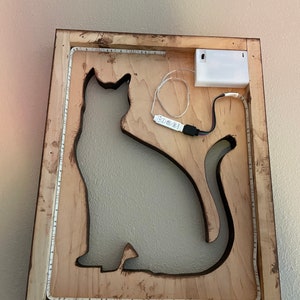 Cat Wooden Sign - Etsy