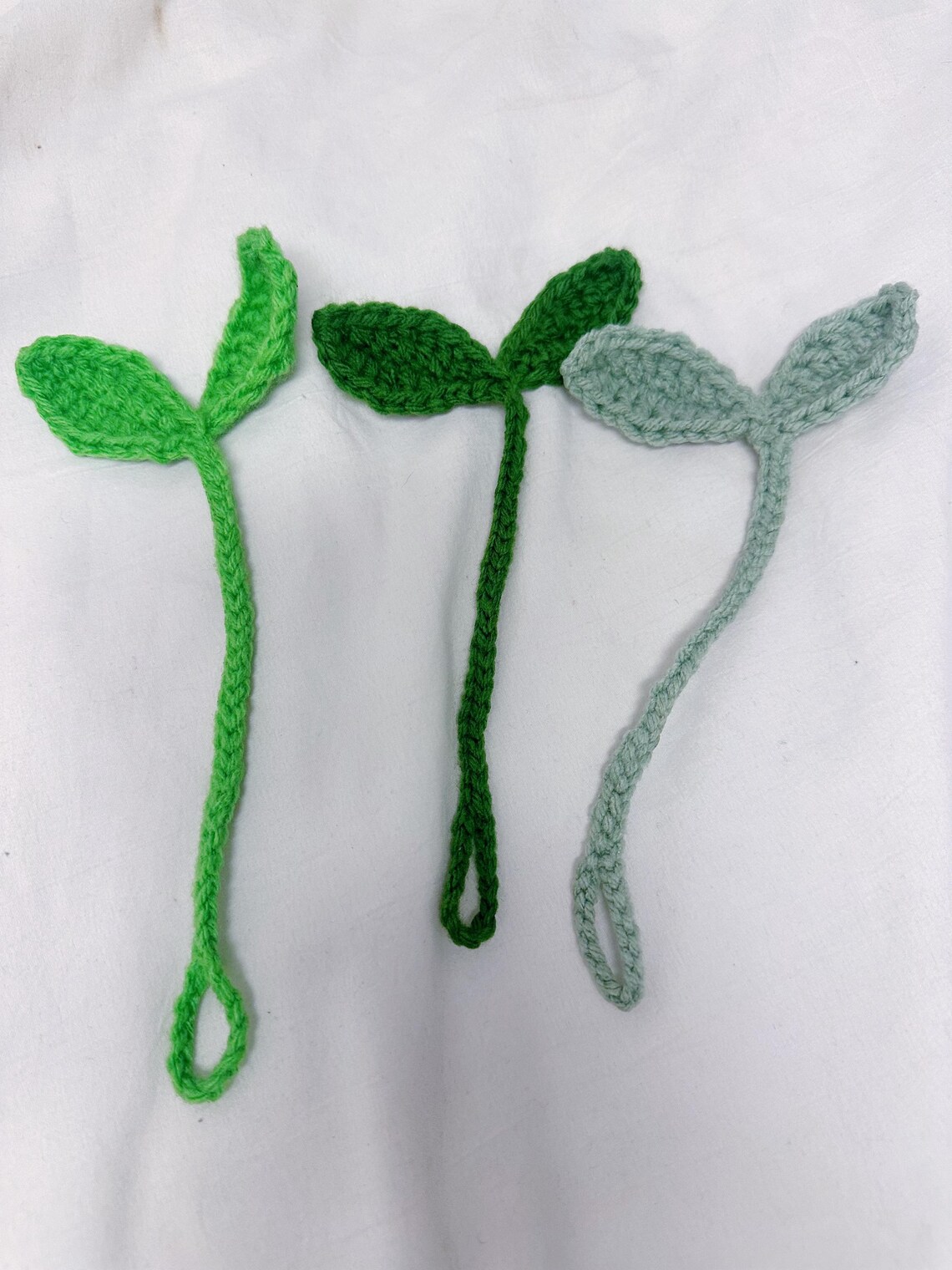 Crochet Sprout | Headphone Accessory, Cord Organizer, Bookmark (free ...
