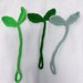 Crochet Sprout | Headphone Accessory, Cord Organizer, Bookmark (free ...
