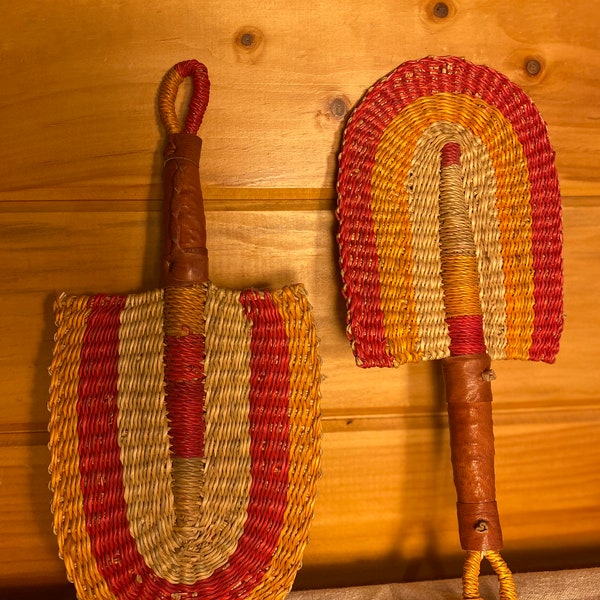 African Hand Fan - Etsy