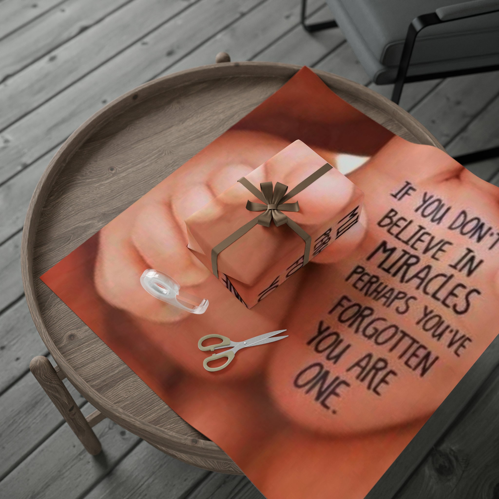 Believe in Miracles Wrapping Papers - Etsy