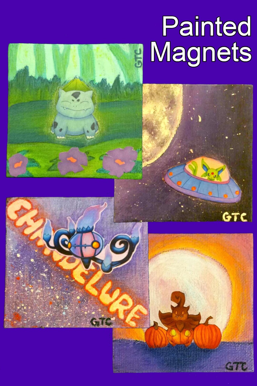 Pokemon Magnets - Etsy