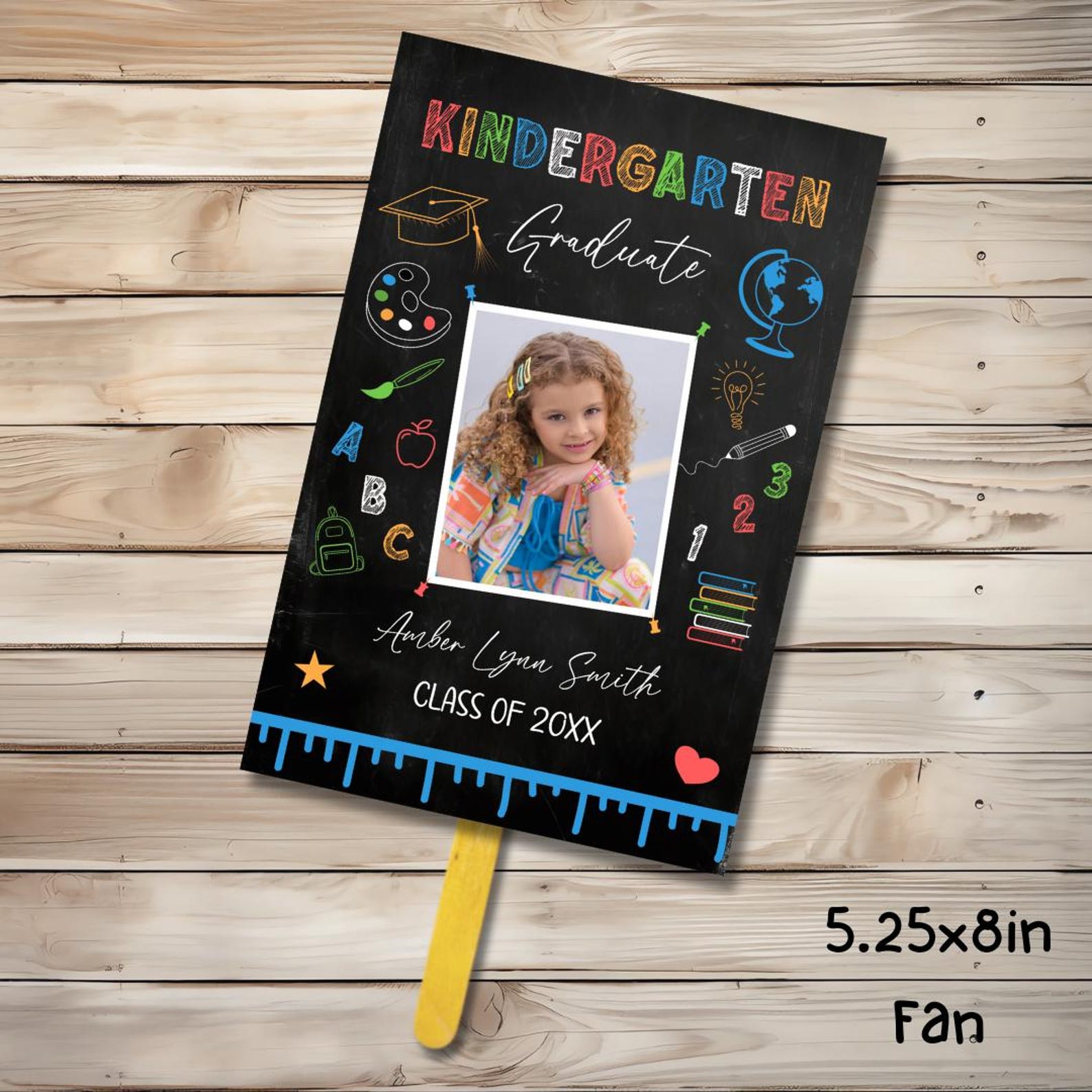 EDITABLE Kindergarten Graduation Announcement, Graduate Invitation ...