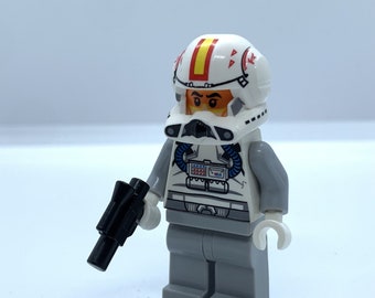 Lego Star Wars MINIFIGURE Clone Trooper Pilot phase 2 Light Bluish Gray ...