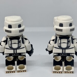 2x Scout Trooper Minifigures Star Wars Endor Stormtroopers - Etsy