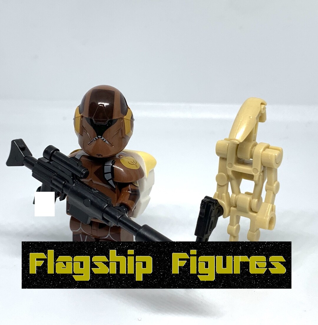 Geonosis Comms Clone Trooper Minifigure Star Wars Battle Droid - Etsy ...