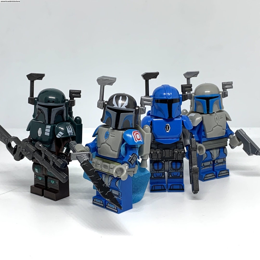 Death Watch Mandalorian Warrior Minifigures Pre Vizsla Star Wars - Etsy