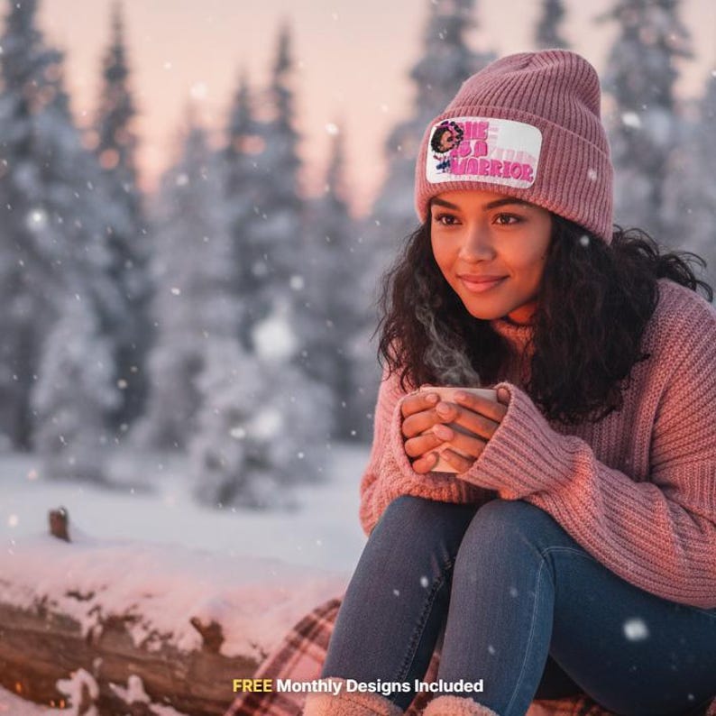 Pink Ribbon Warrior Girl PNG | Breast Cancer Awareness | Cute Chibi ...