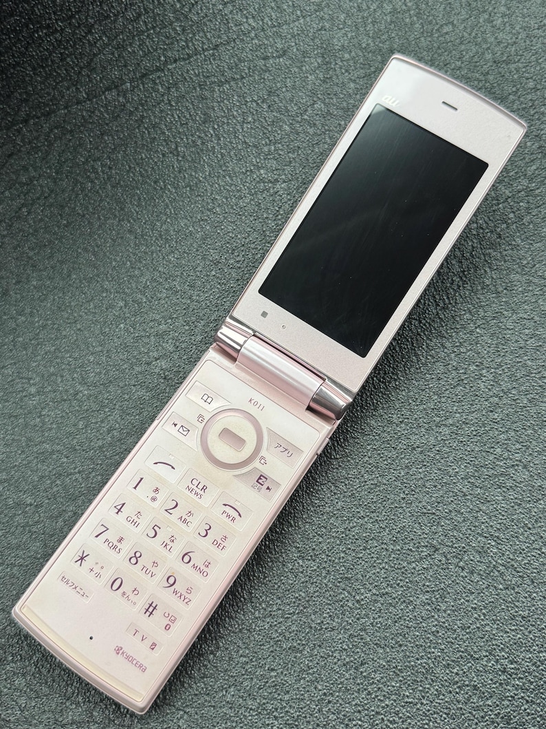 Pink Mobile CDMA KY011 Japanese Flip Phone - Etsy Canada