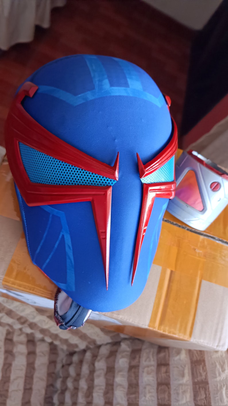 Cosplay Spiderman 2099 Suit Faceshell Gizmo Multiversal Etsy Australia