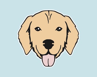 Black Lab Sticker, Labrador Retriever Sticker, Labrador Puppy Sticker ...