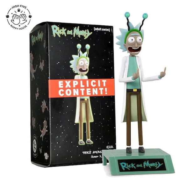 Rick Sanchez Action Figure - Etsy